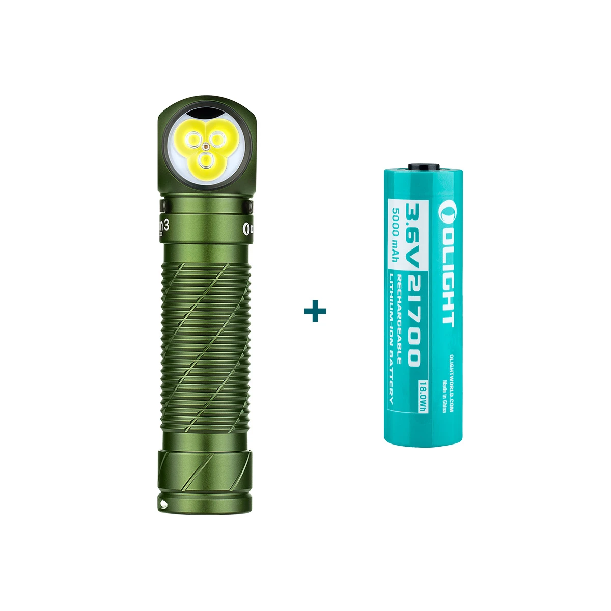 Perun 3 超高輝度ポータブルライト 3000ルーメン 長時間使用可能 - Olight Japan