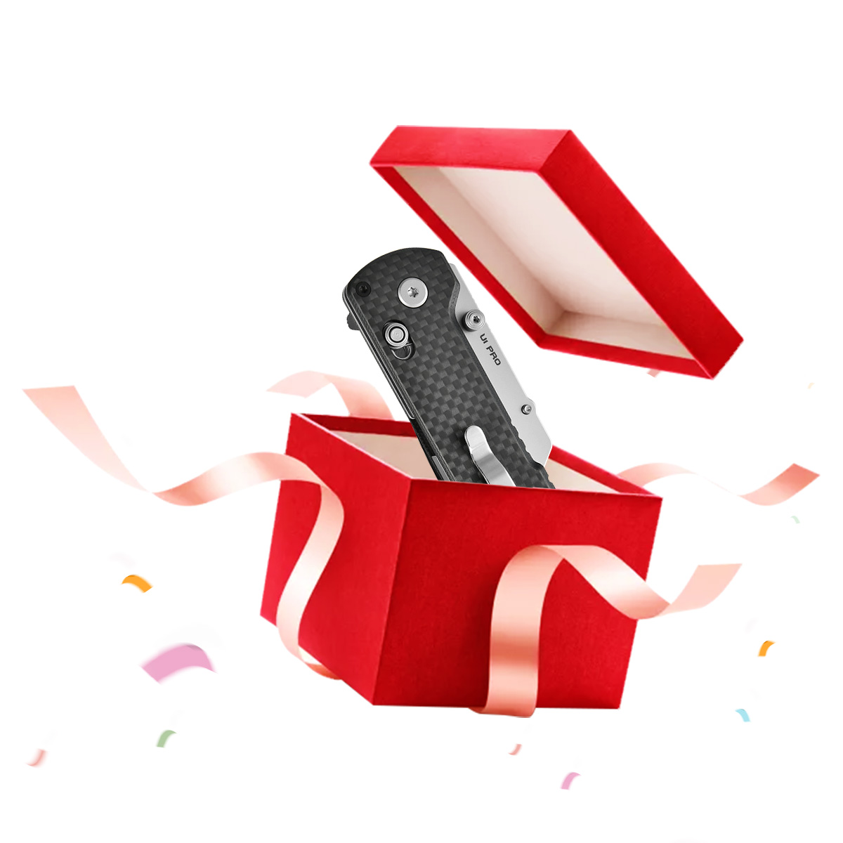 U1 Pro デュアルロックカッター カーボン材質 超軽量コンパクト設計 - Olight Japan